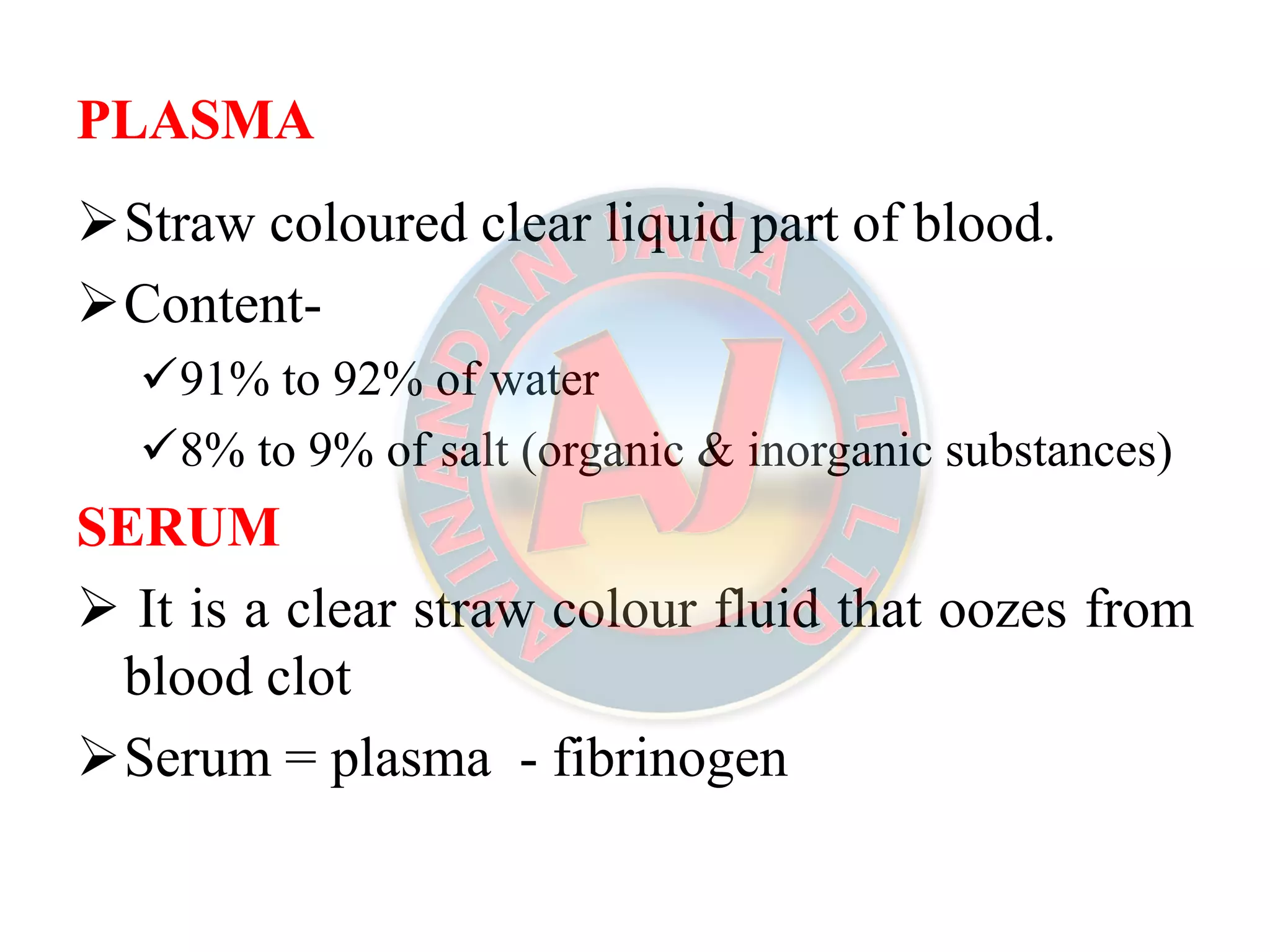 Blood (RBC, WBC, PLATELET) | PDF