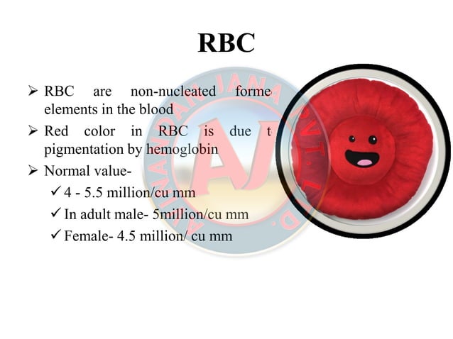Blood (RBC, WBC, PLATELET) | PDF