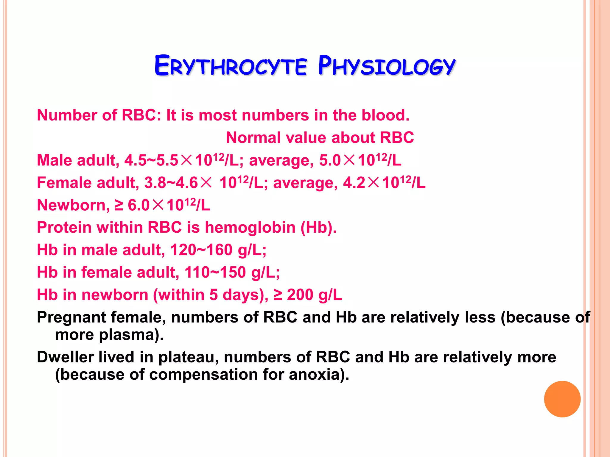 Physiology of blood ppt | PPTX