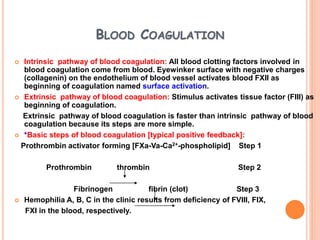 Physiology of blood ppt | PPTX