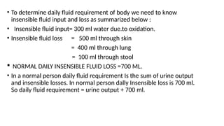 PHYSIOLOGY OF BODYFLUID.pptxdhjkjfgjkjfhh | PPTX