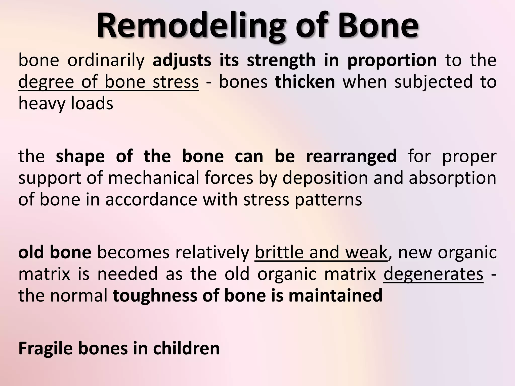 Physiology of bone | PPTX