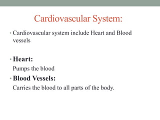 CARDIOVASCULAR/CIRCULATORY SYSTEM | PPT