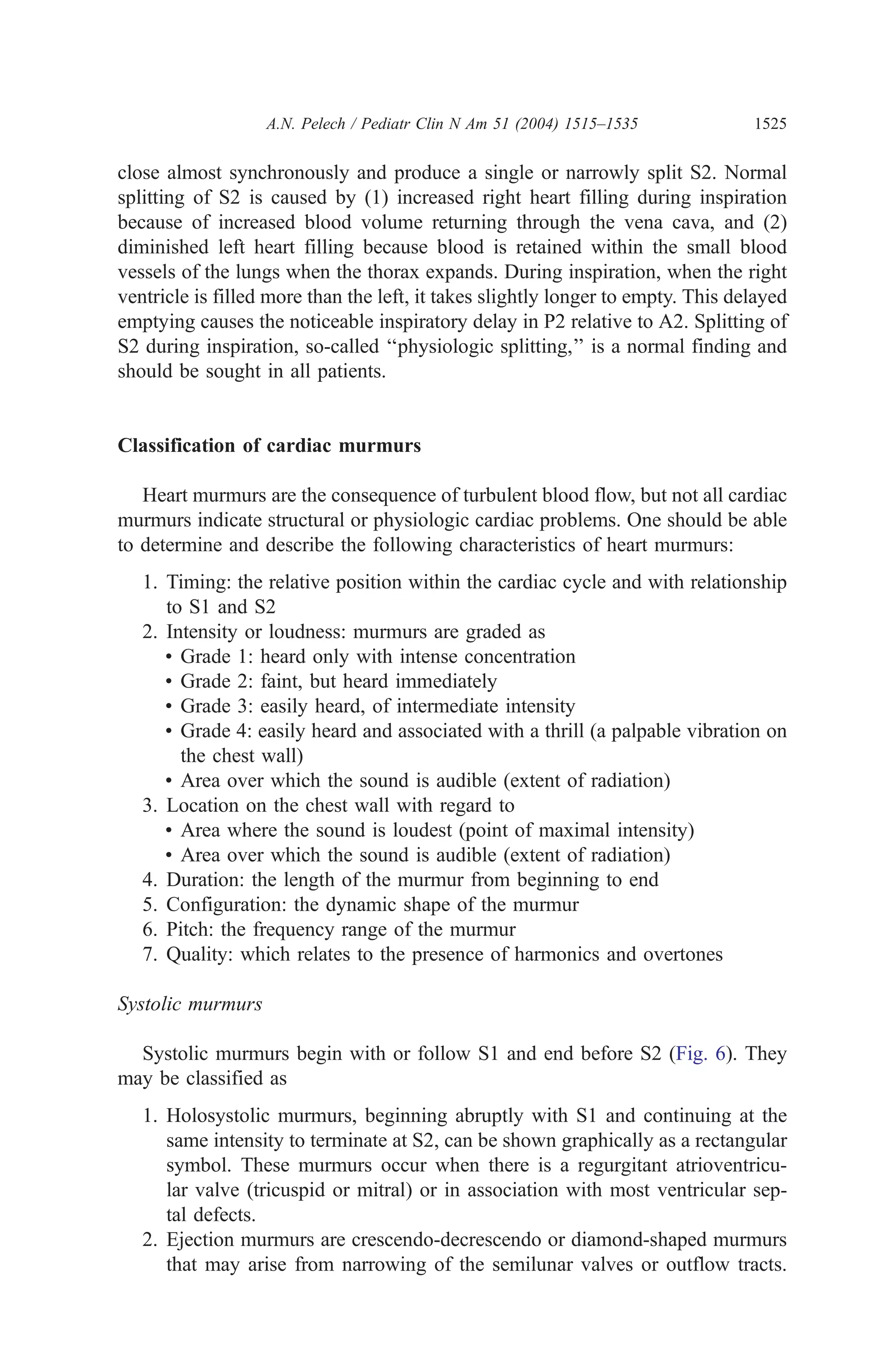 Physiology of Cardiac Auscultation (PCNA) | PDF