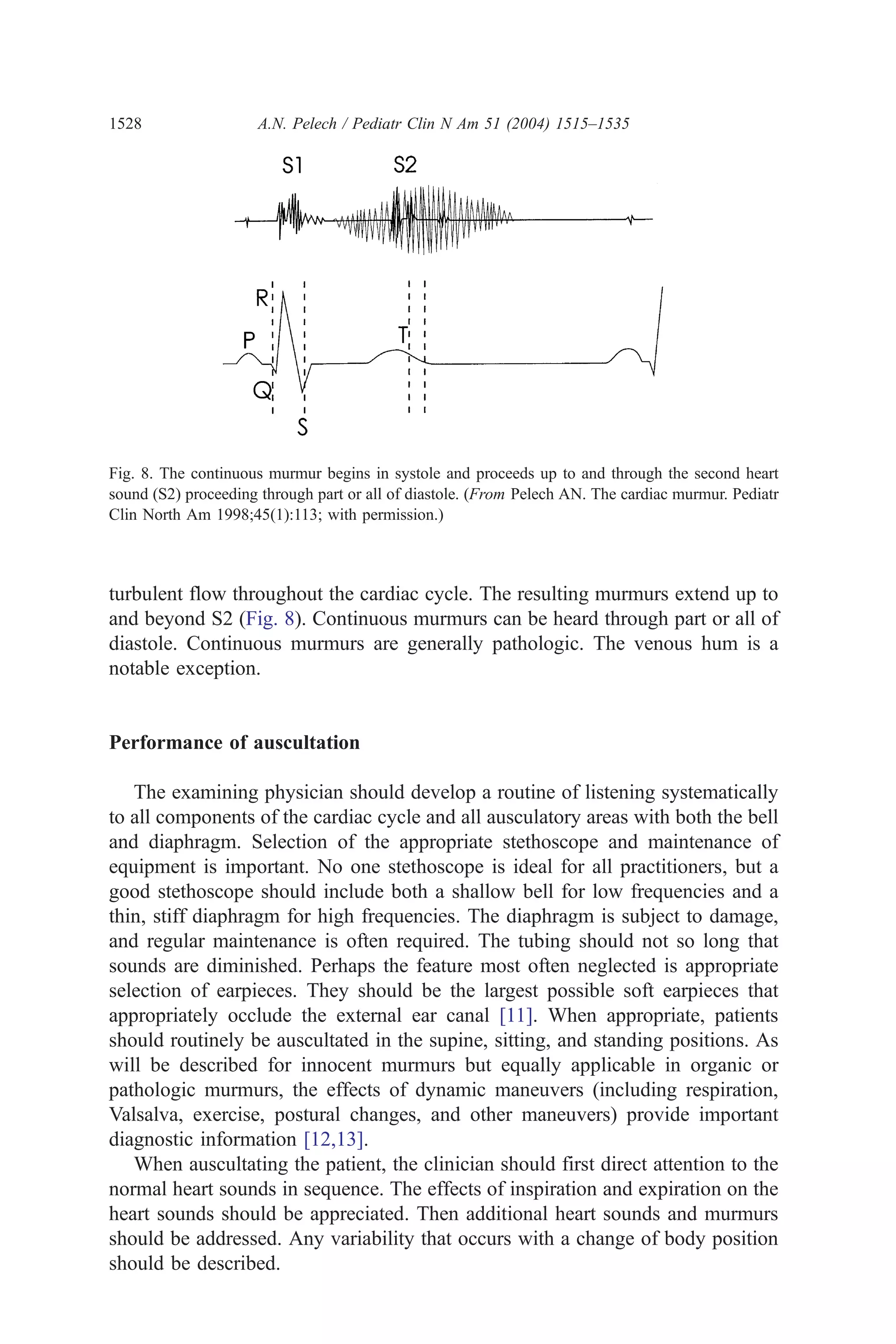 Physiology of Cardiac Auscultation (PCNA) | PDF