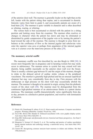 Physiology of Cardiac Auscultation (PCNA) | PDF