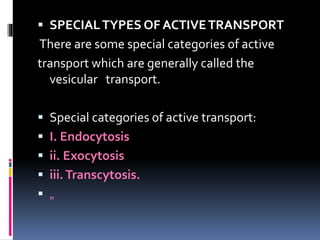 Physiology of cell membranr | PPT