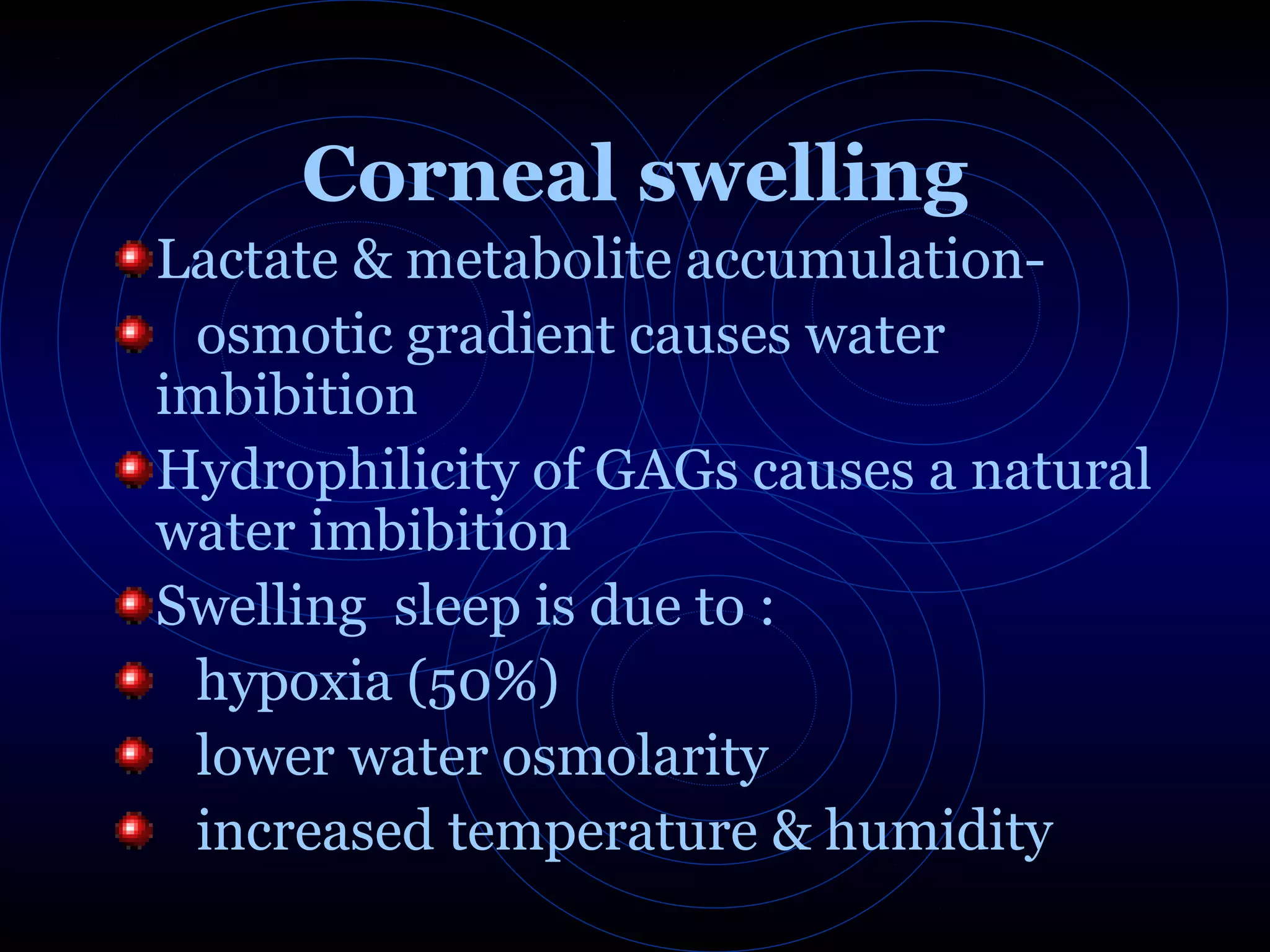 Physiology of cornea | PPT