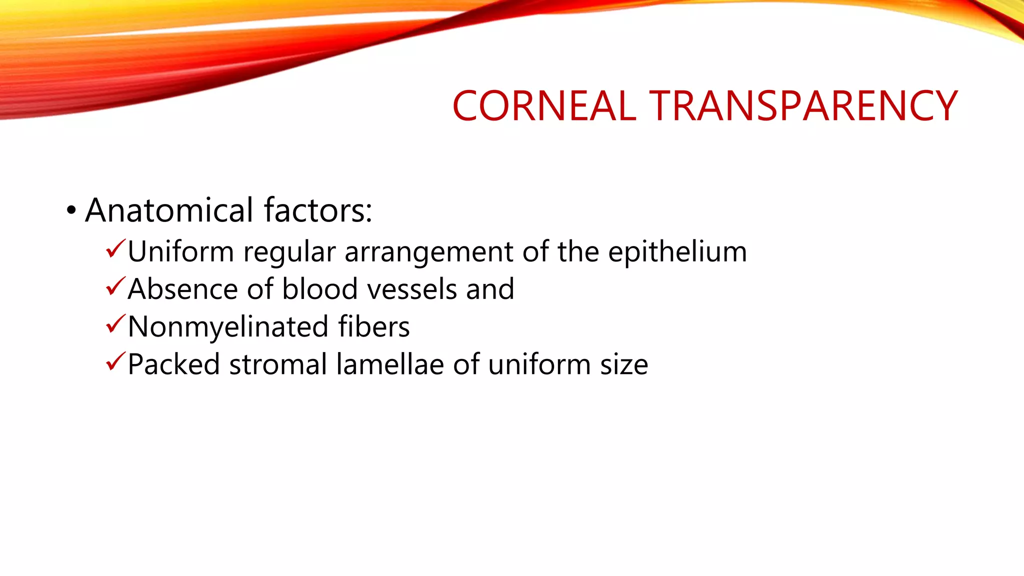 Physiology of cornea | PPTX