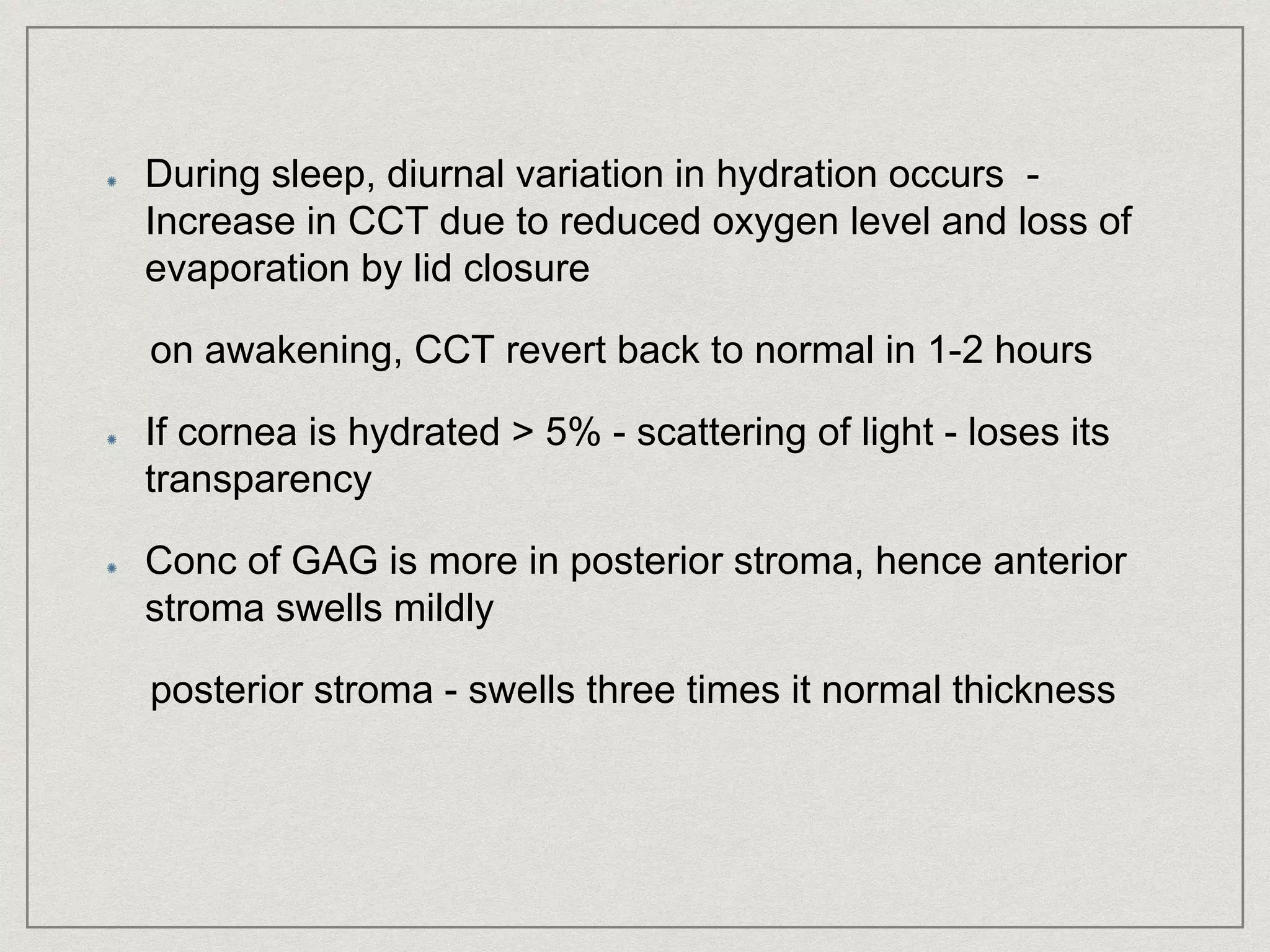 Physiology of cornea | PPTX