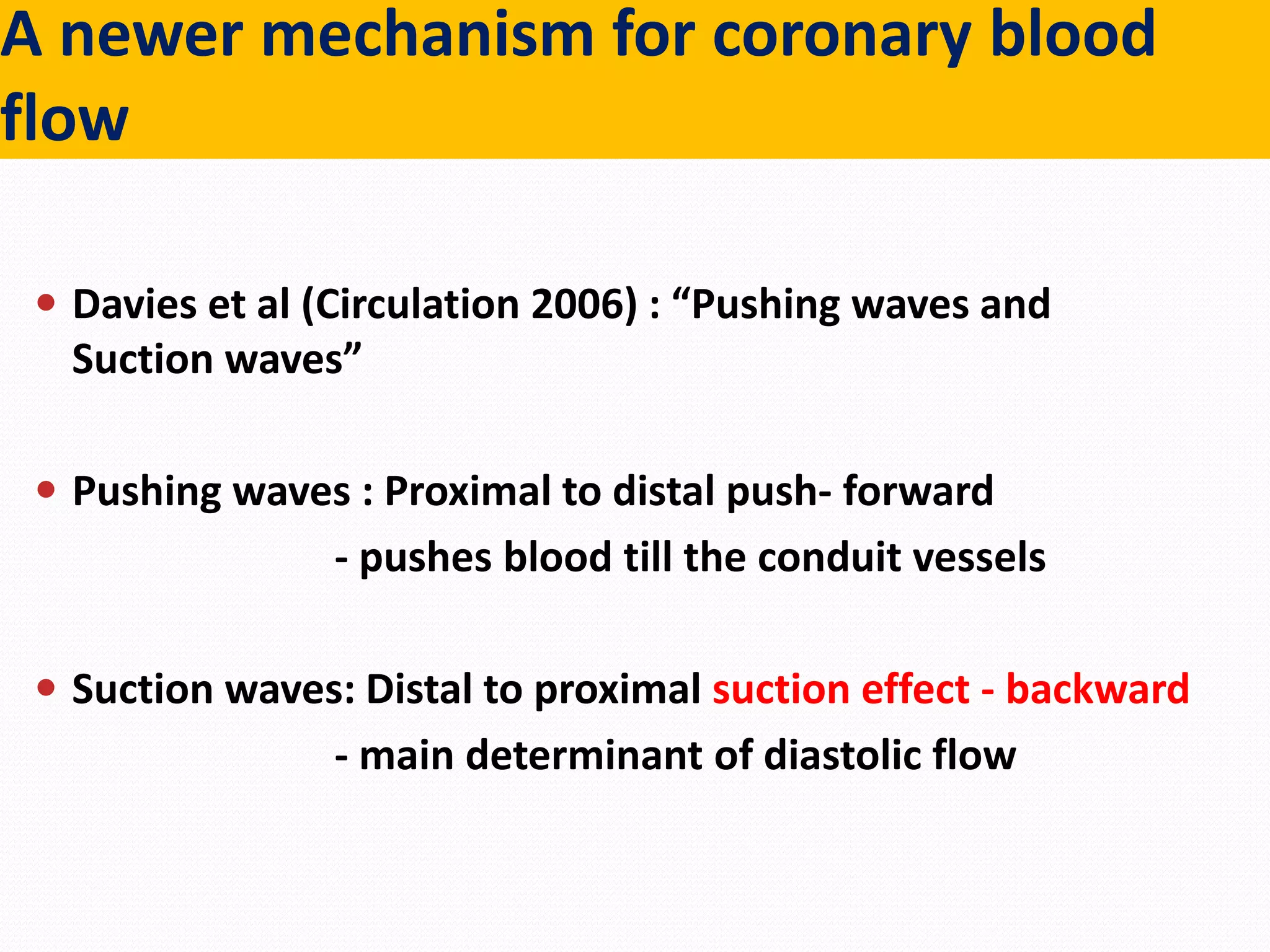 Physiology of coronary blood flow | PPTX