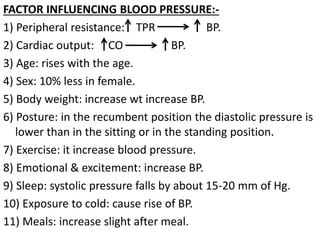 Physiology of Cardiovascular system | PPT