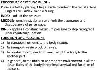 Physiology of Cardiovascular system | PPT