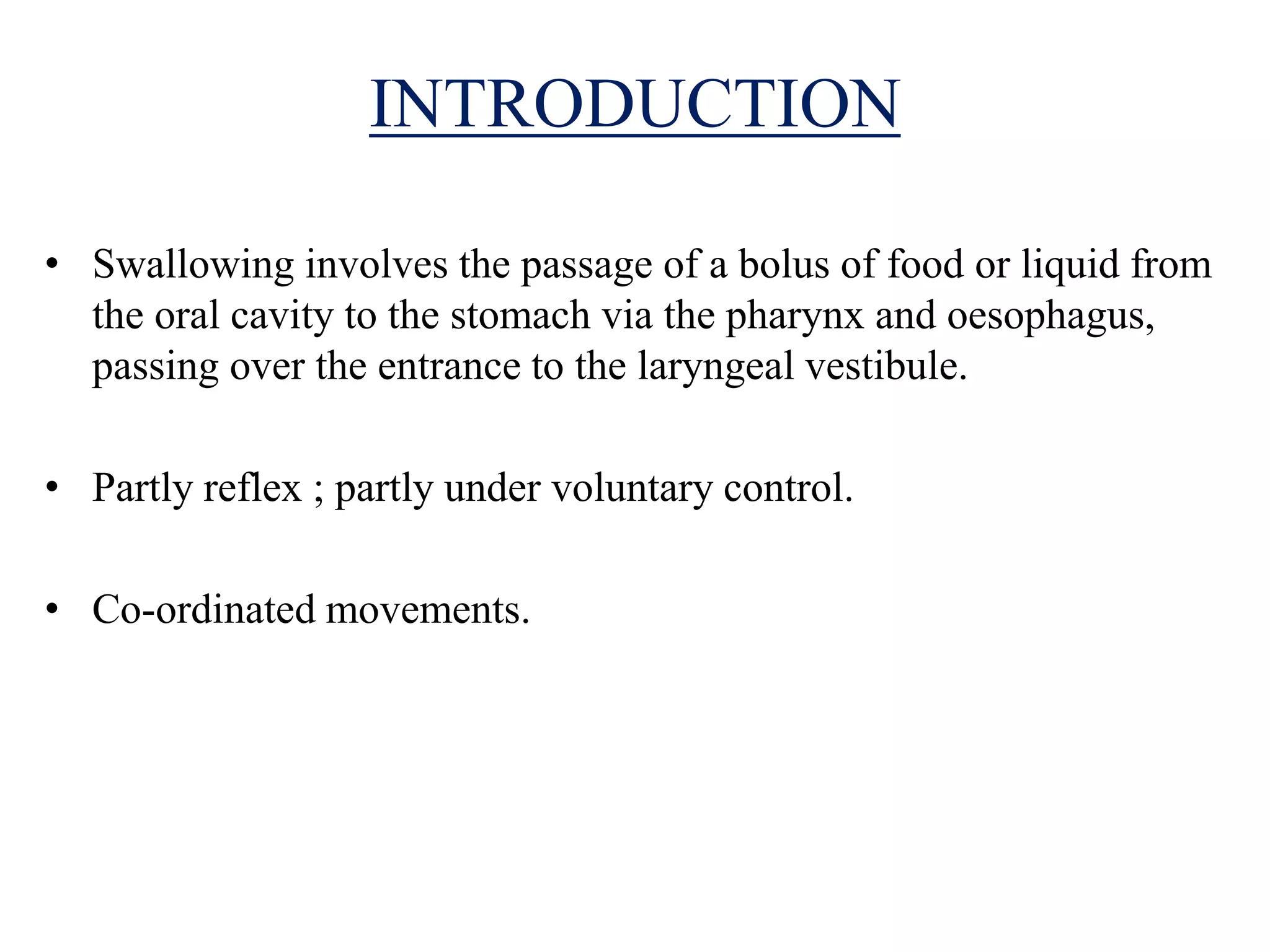 Physiology of deglutition | PPTX