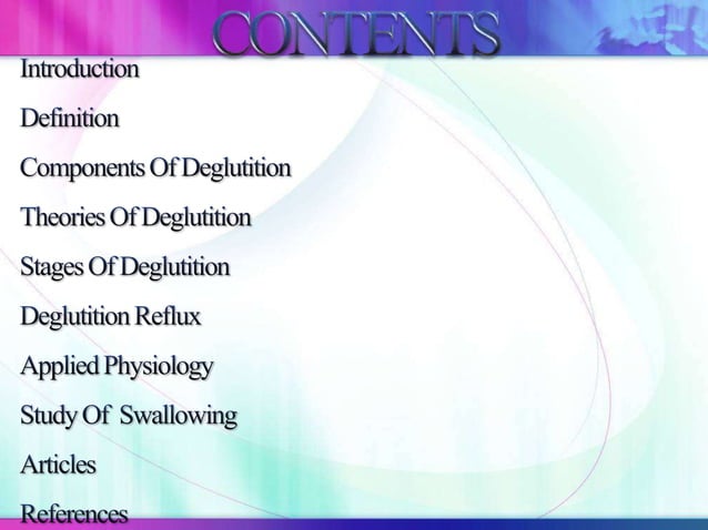deglutition | PPTX