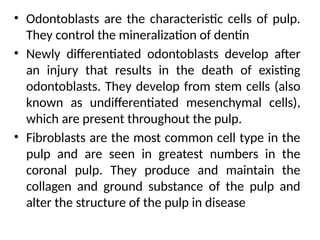 physiology of dental pulp & periapical tissues-1.pptx | Free Download