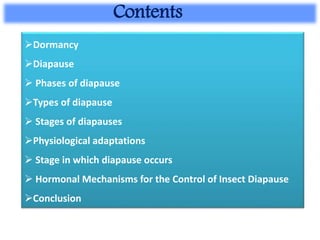 Physiology of Diapause.pptx