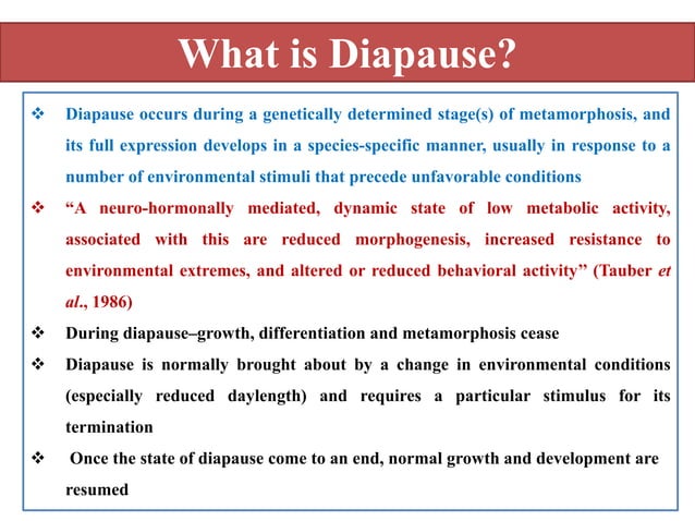 Physiology of Diapause.pptx