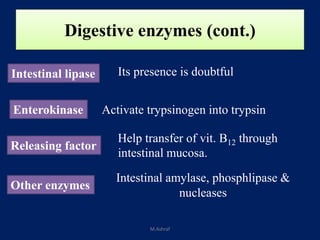 Physiology of digestion | PDF