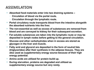 Physiology of digestions, absorption & assimilation | PPTX