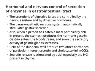 Physiology of digestions, absorption & assimilation | PPTX