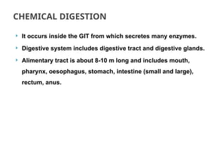Physiology of digestions, absorption & assimilation | PPTX