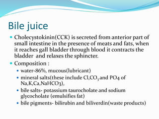 Physiology of digestion sj | PPTX