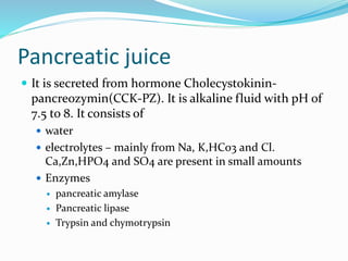 Physiology of digestion sj | PPTX