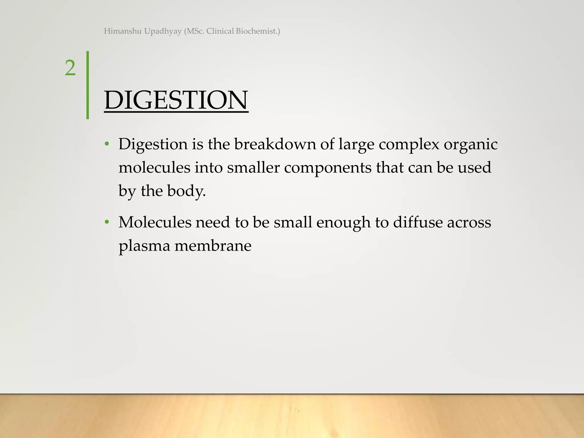Physiology of digestive system | PPT