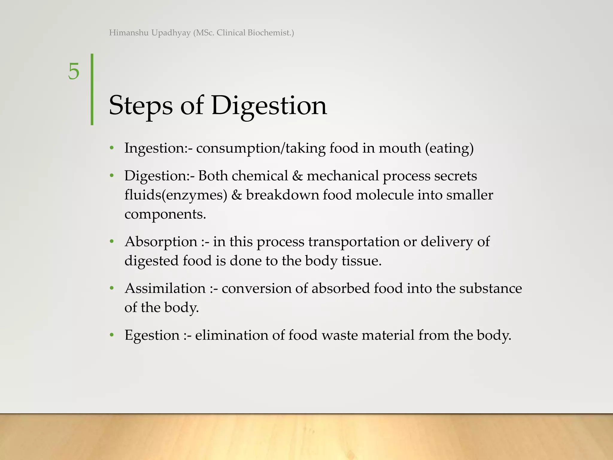 Physiology of digestive system | PPTX