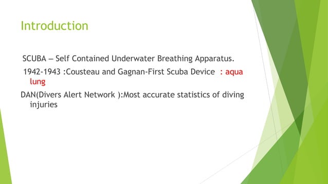 physiology of diving | PPT
