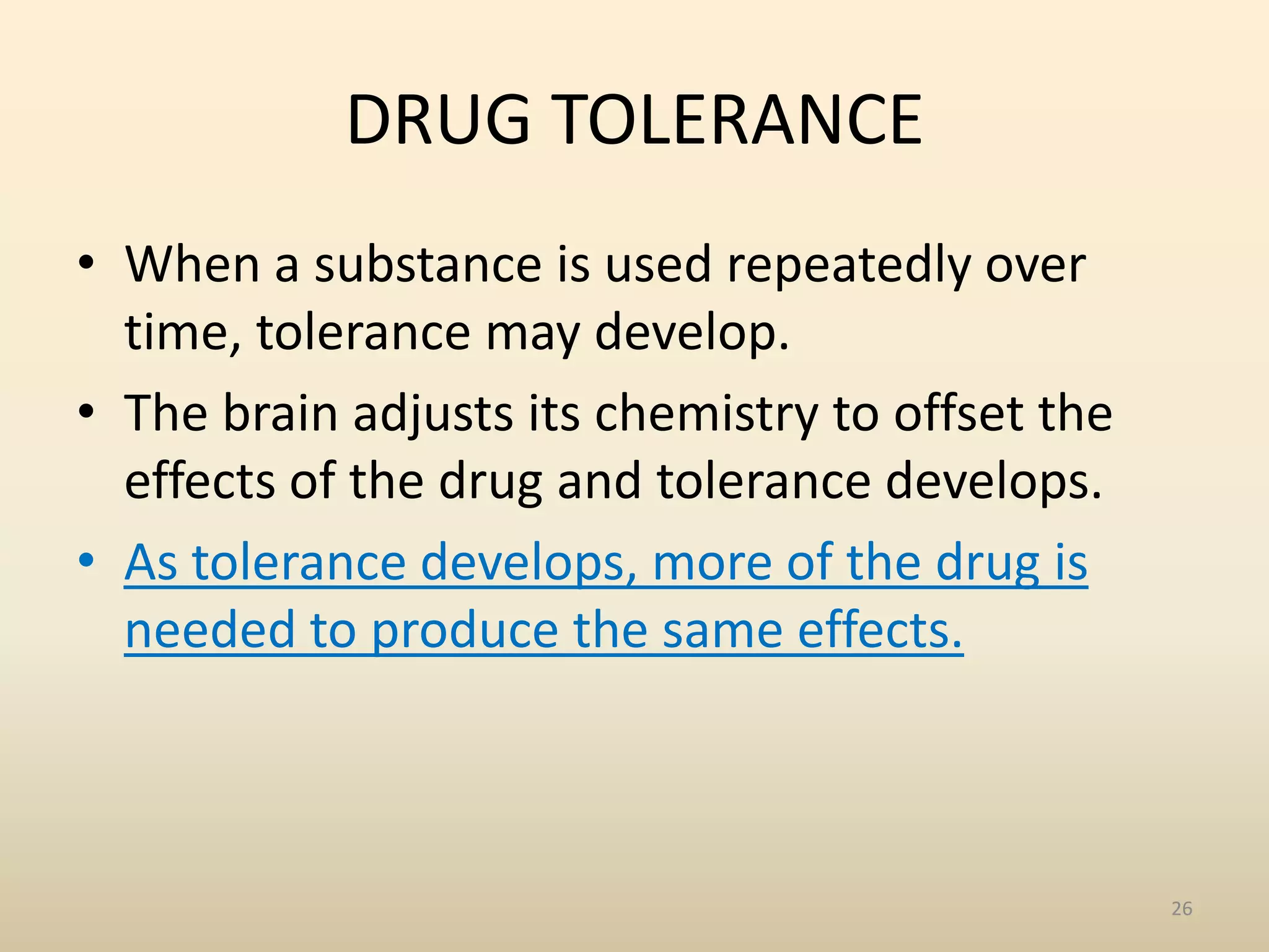 Physiology of drug addiction | PPTX