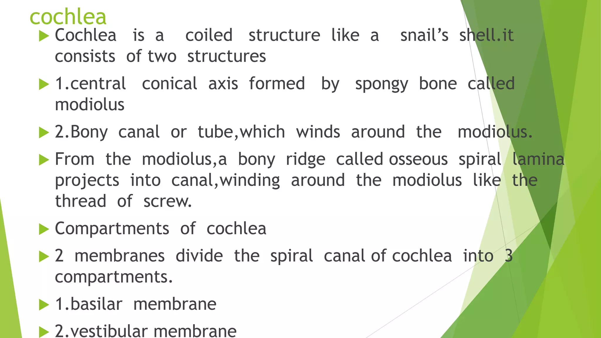 Physiology of ear | PPTX