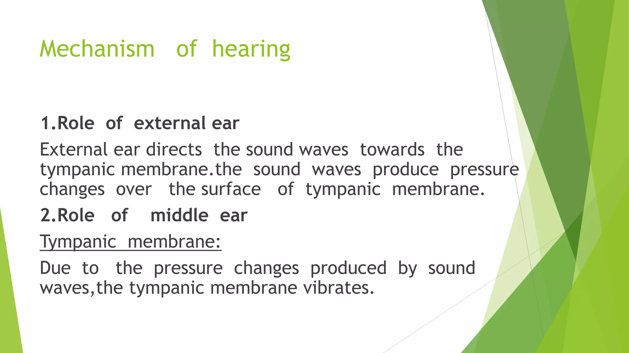 Physiology of ear | PPTX