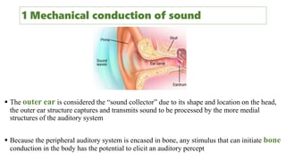 Physiology of ear UG.pptx | Digital Audio | Computer Software and Applications