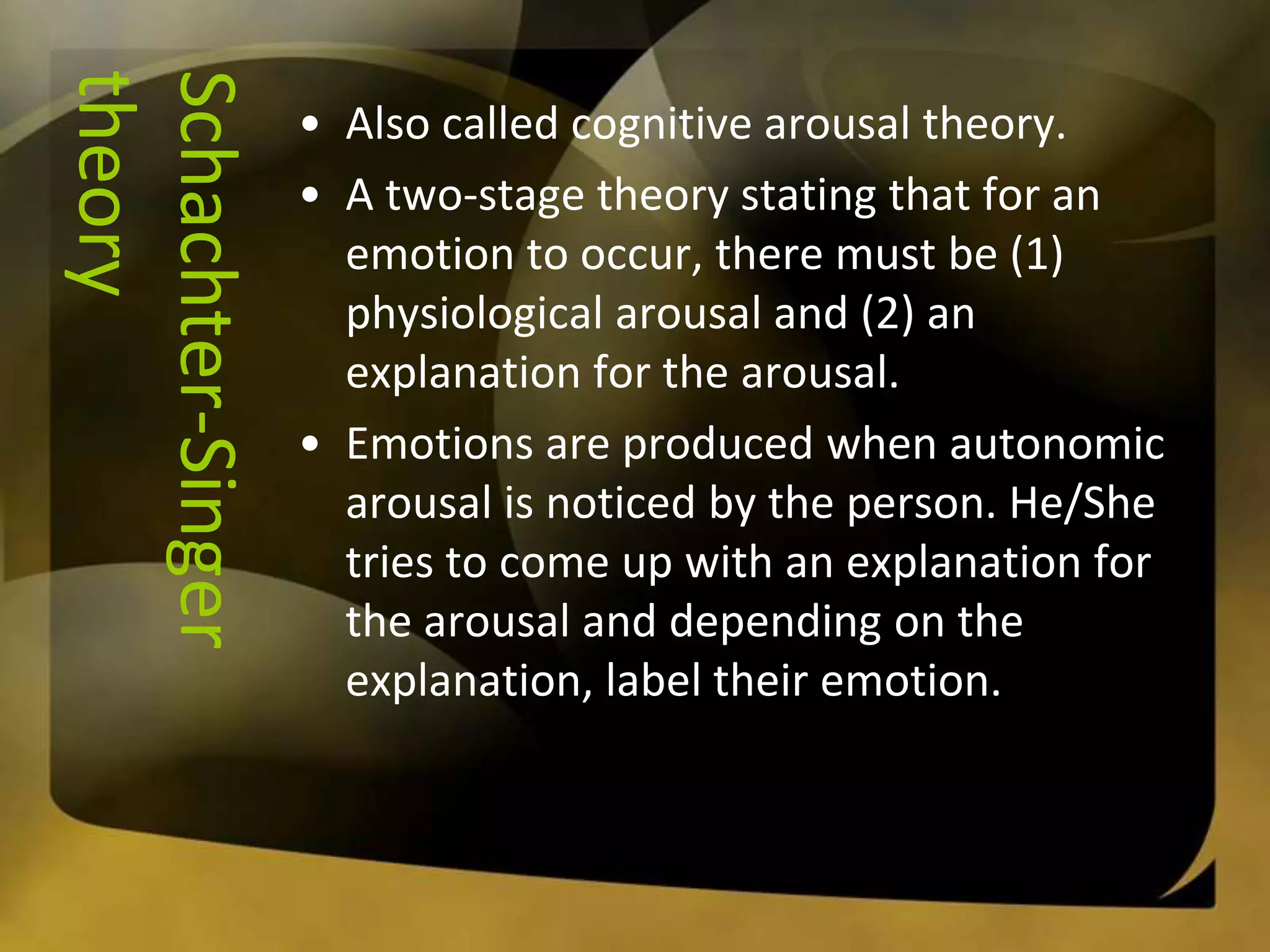 Physiology of emotion | PPTX