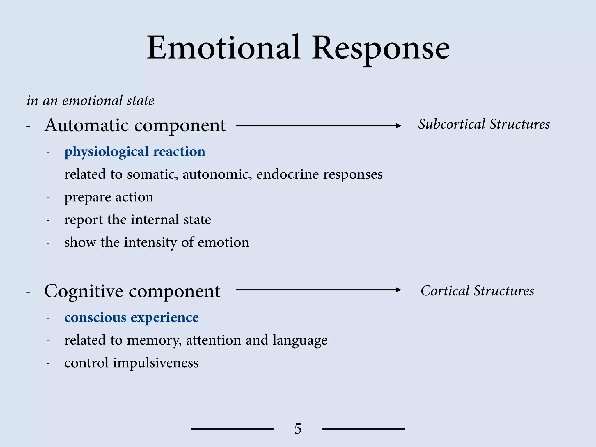 Physiology of Emotion | PDF