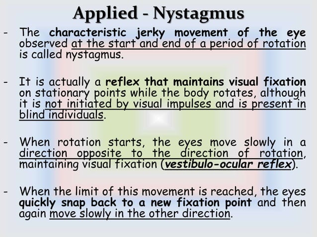 Physiology of equilibrium | PPTX