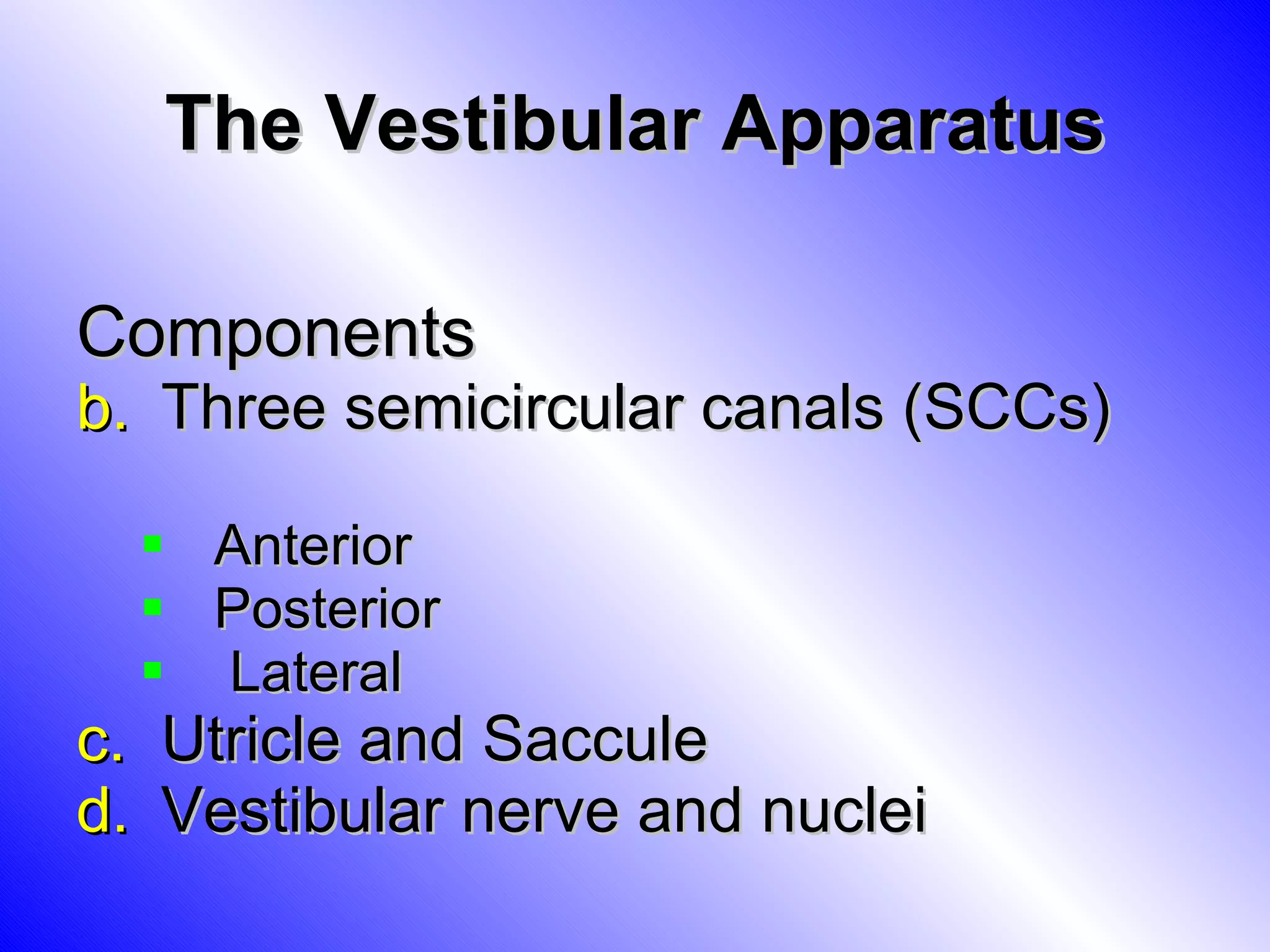 Physiology of equilibrium & balance | PPT