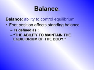 Physiology of equilibrium & balance | PPT