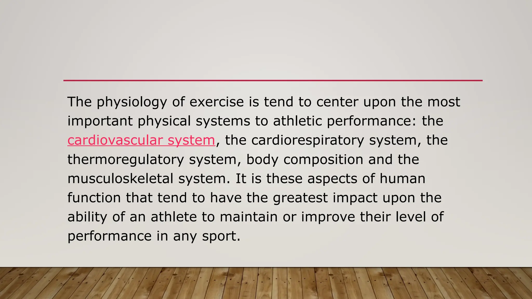 For Physiology of exercise as a subject course.pptx