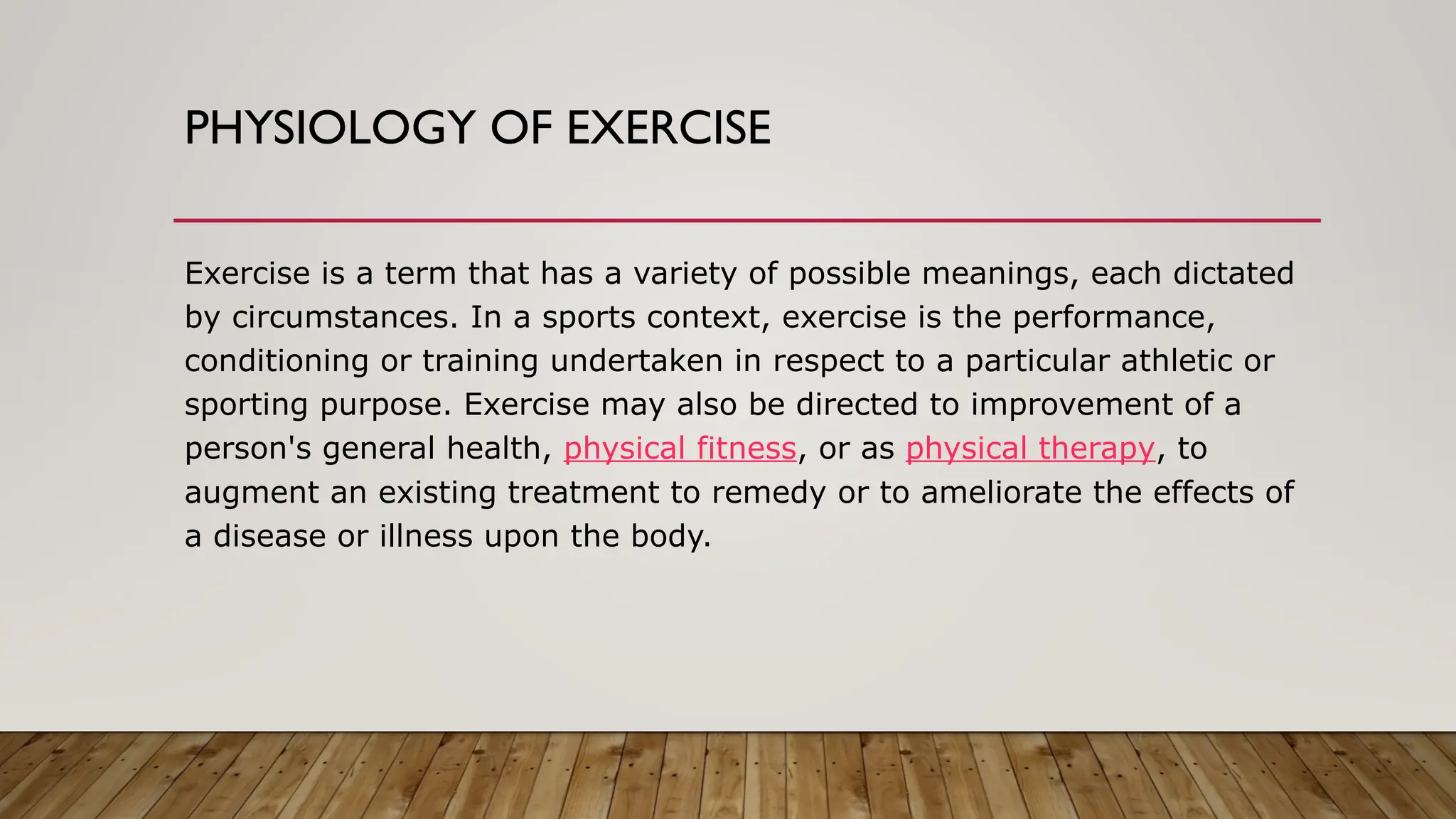 For Physiology of exercise as a subject course.pptx