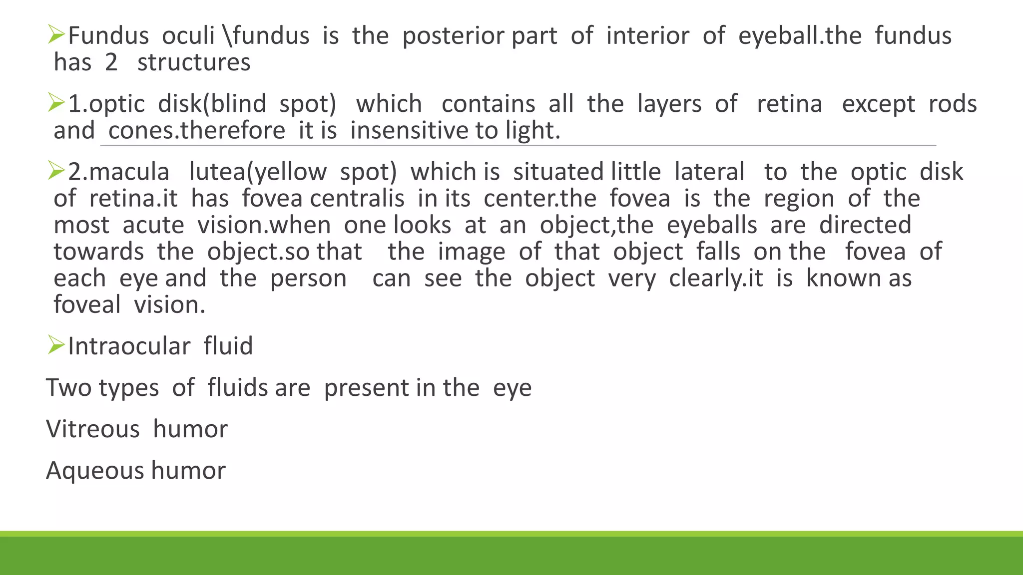 Physiology of eye | PPTX