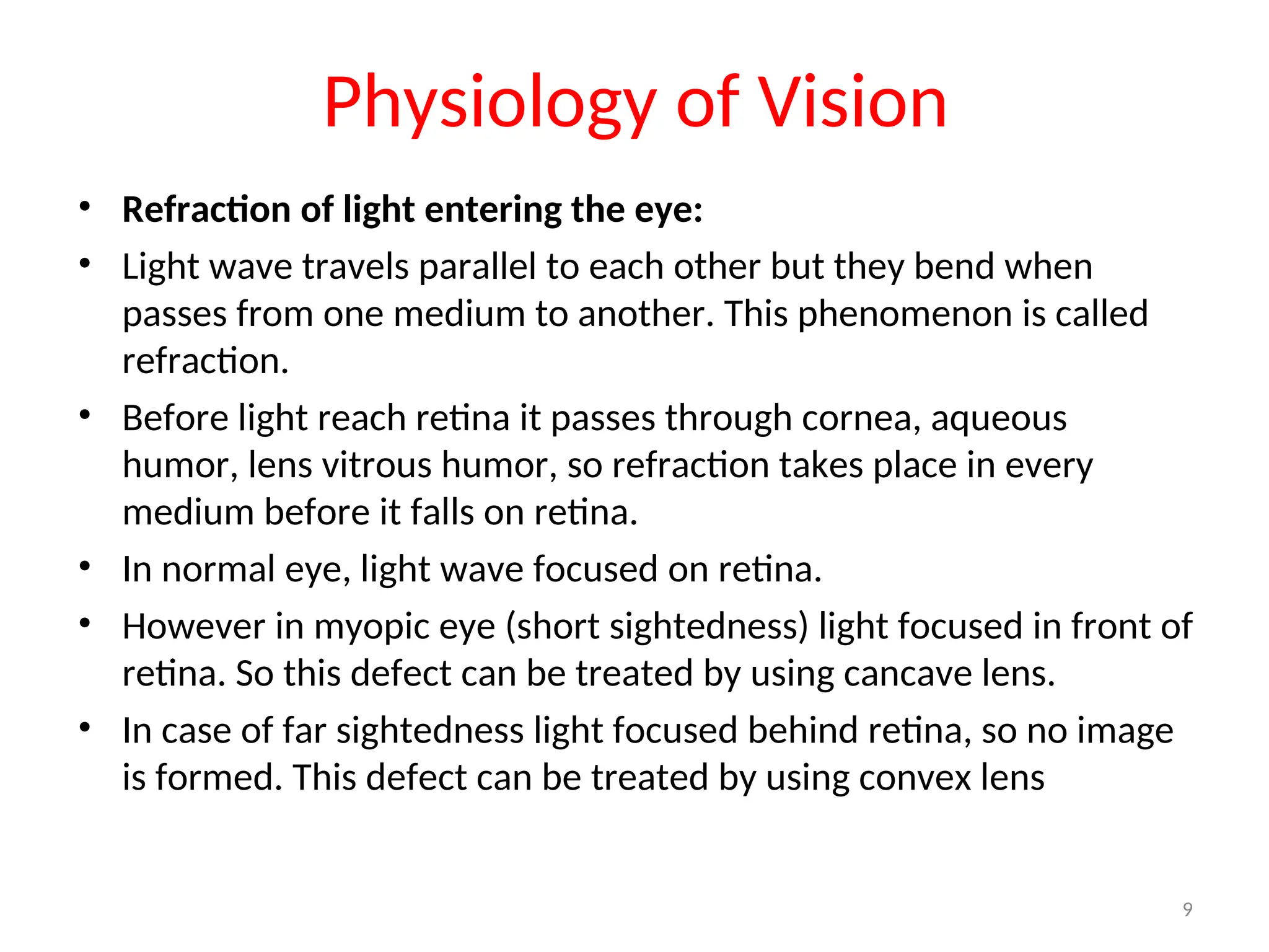 physiology of eye.ppt visual processsing | PPT