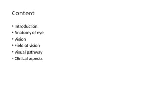 physiology of eye ( D batch ).pptx examinations | PPTX