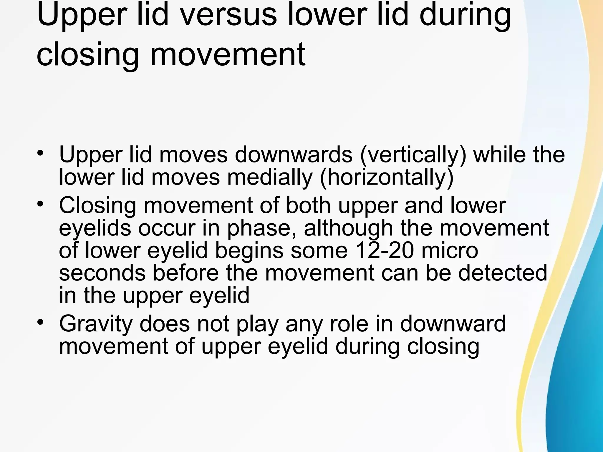Physiology of eyelids and eyebrows | PPT