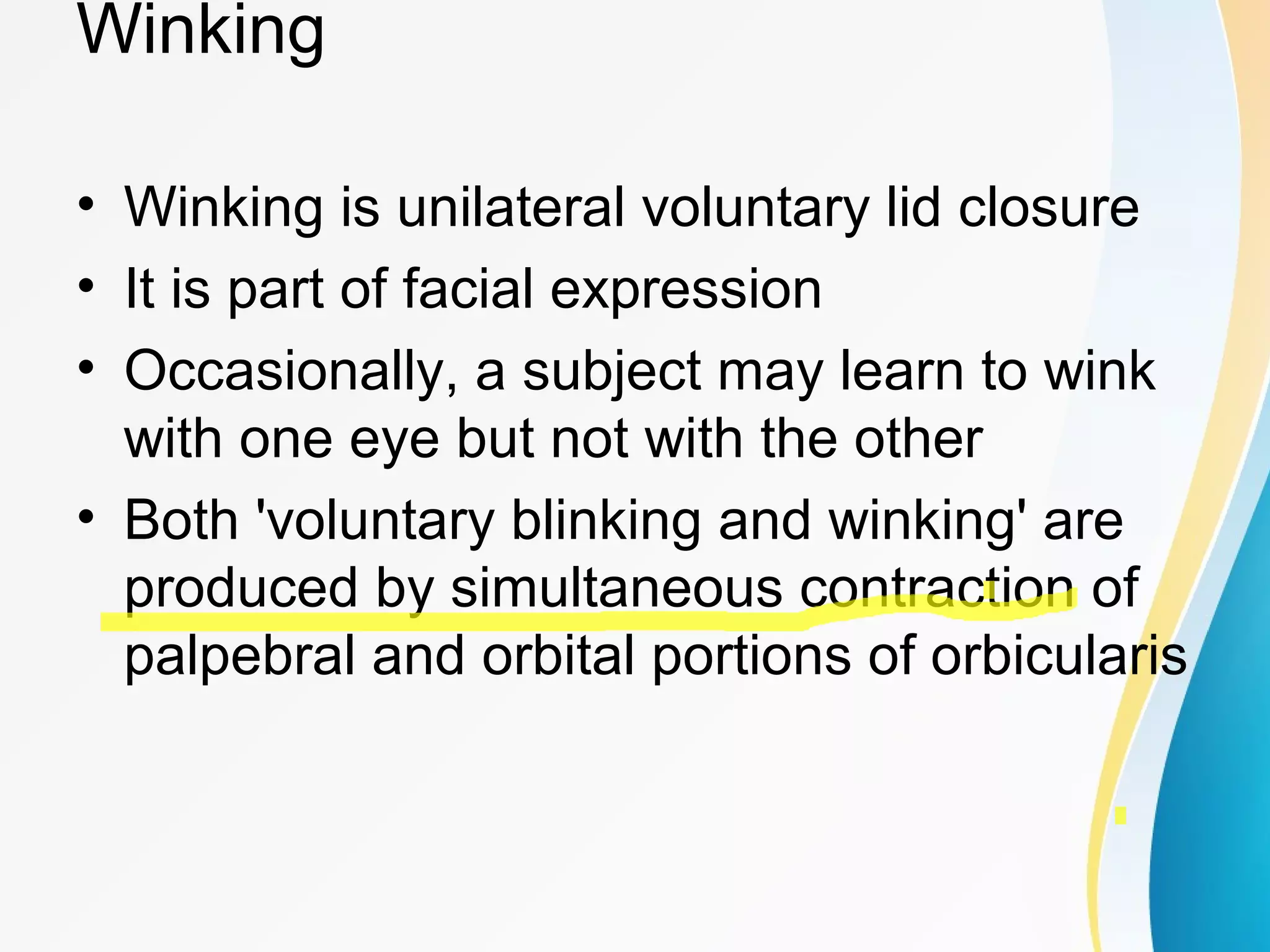 Physiology of eyelids and eyebrows | PPT