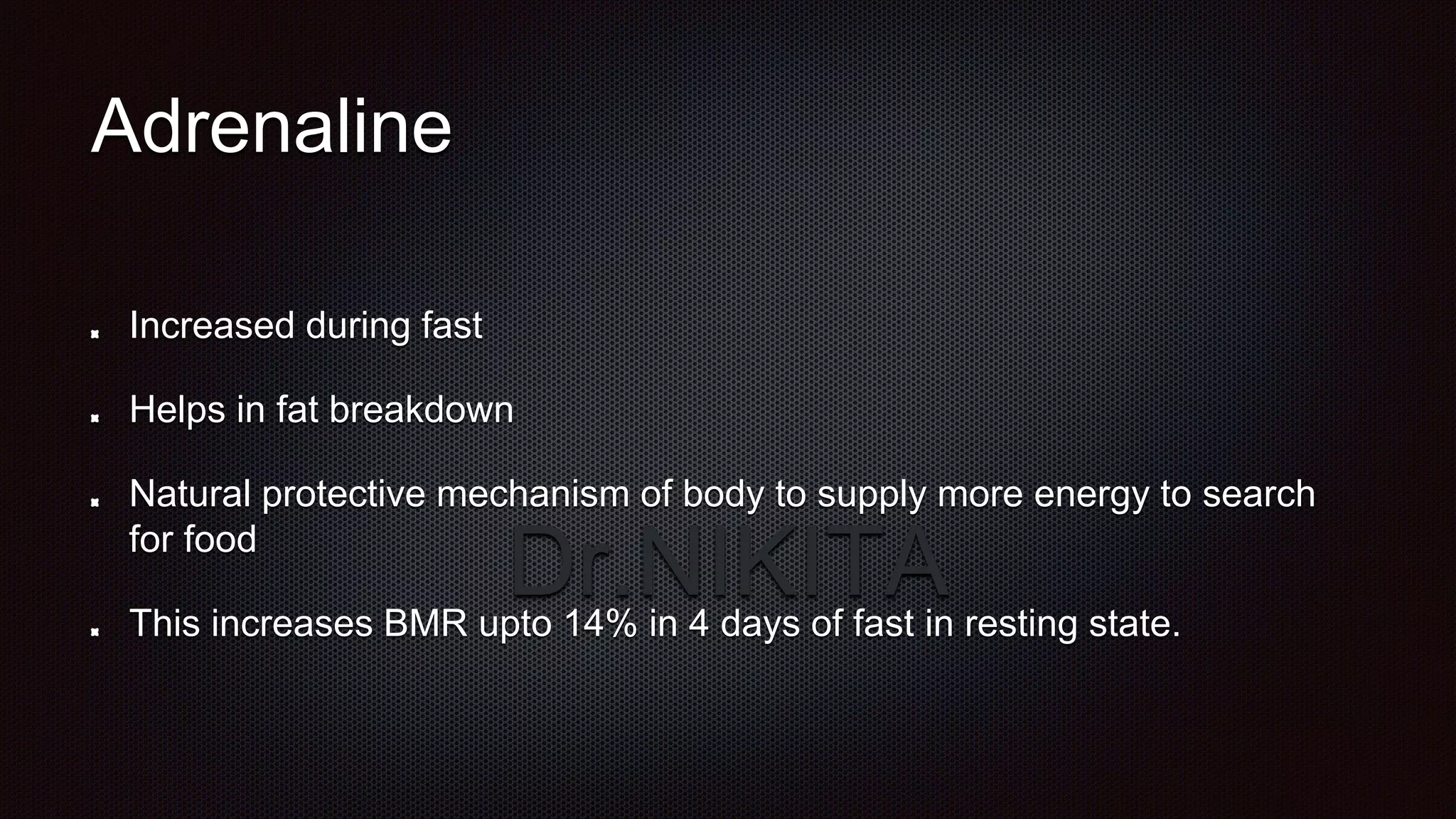 Physiology of fasting | PPTX