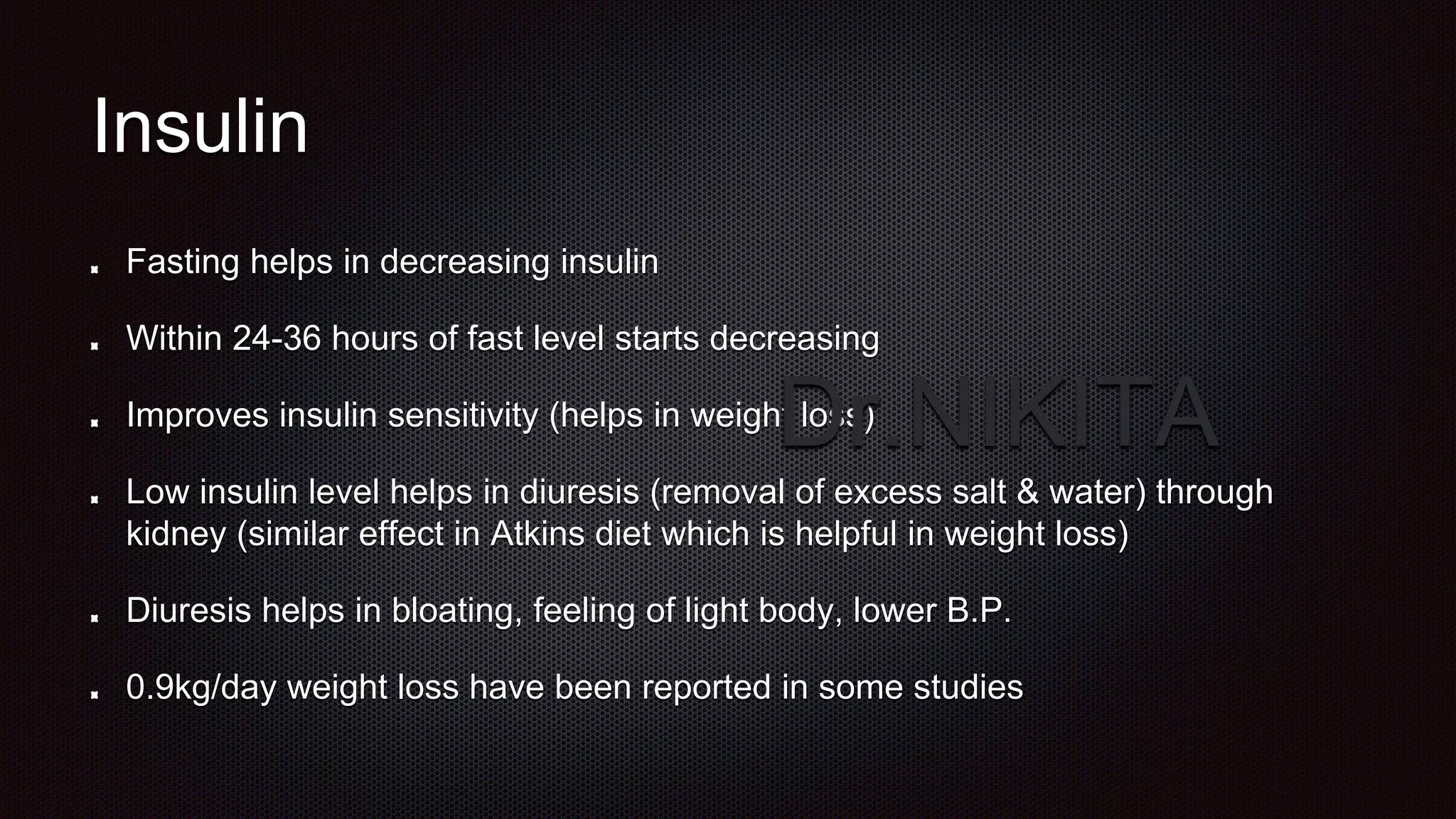 Physiology of fasting | PPTX
