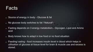 Physiology of fasting | PPTX